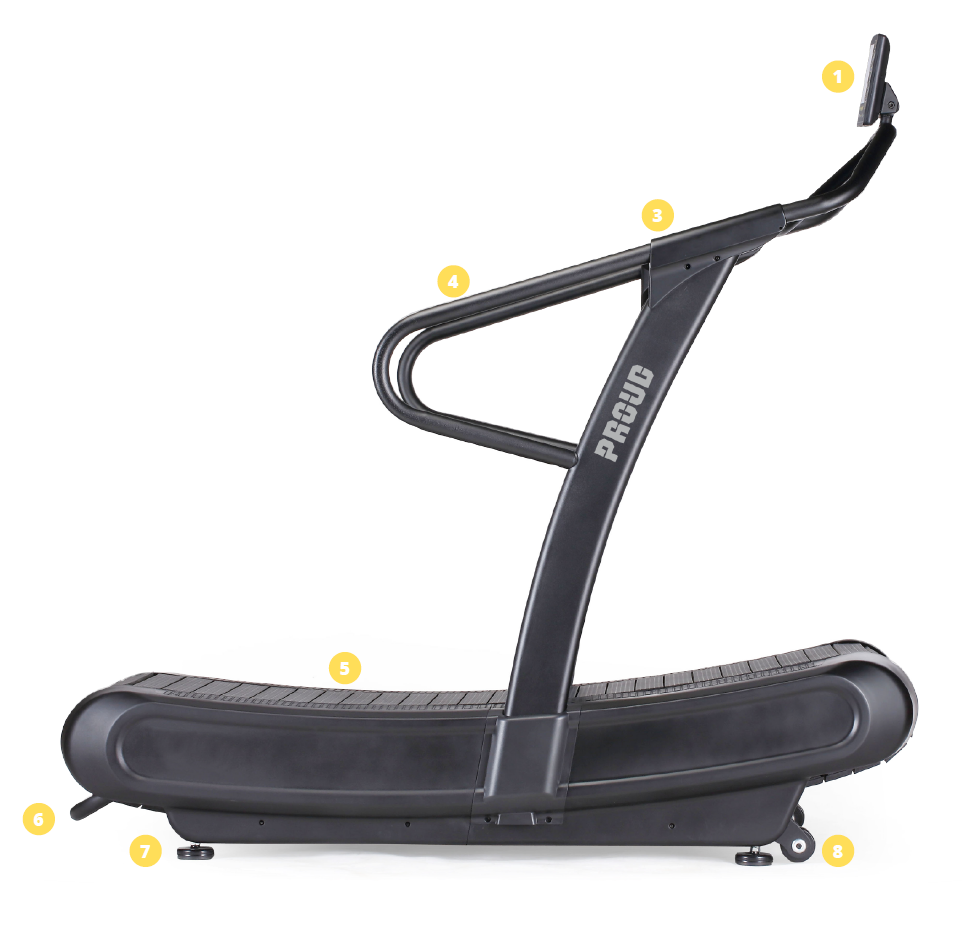 Air runner bieżnia treningowa 2.0 proud - training showroom